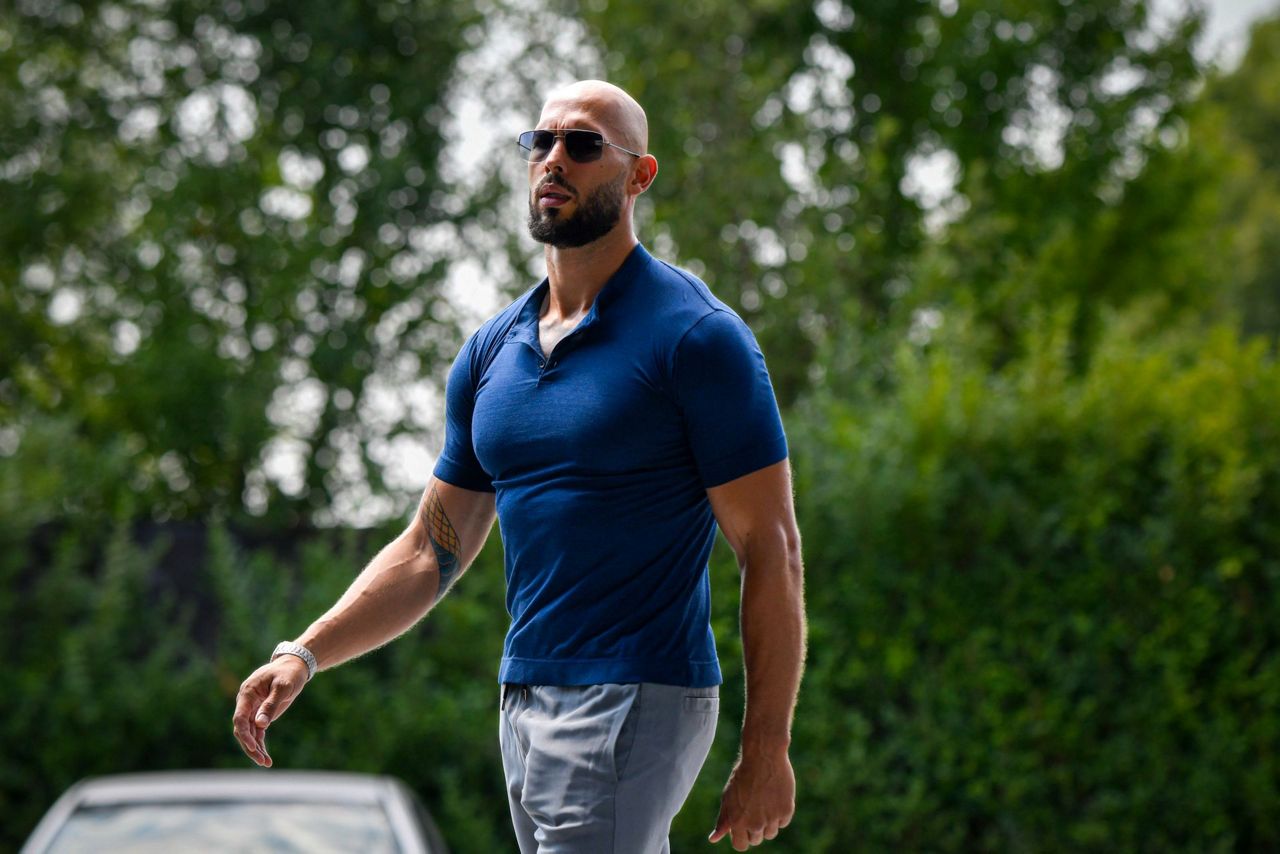 Influencer Andrew Tate released from house arrest while he awaits human ...