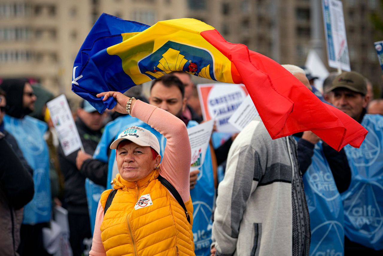 Romanians protest cost of living in latest European action