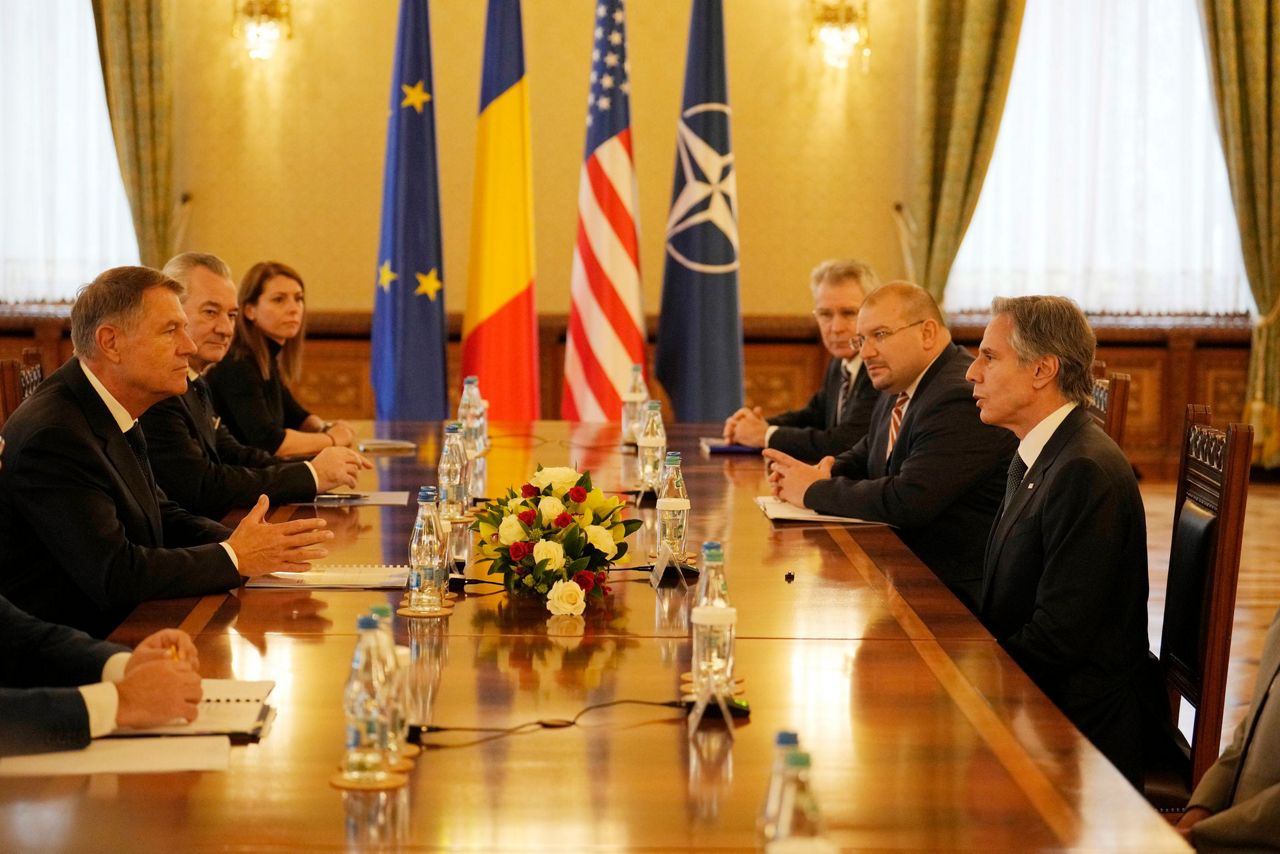 NATO ministers meet to drum up more aid, arms for Ukraine