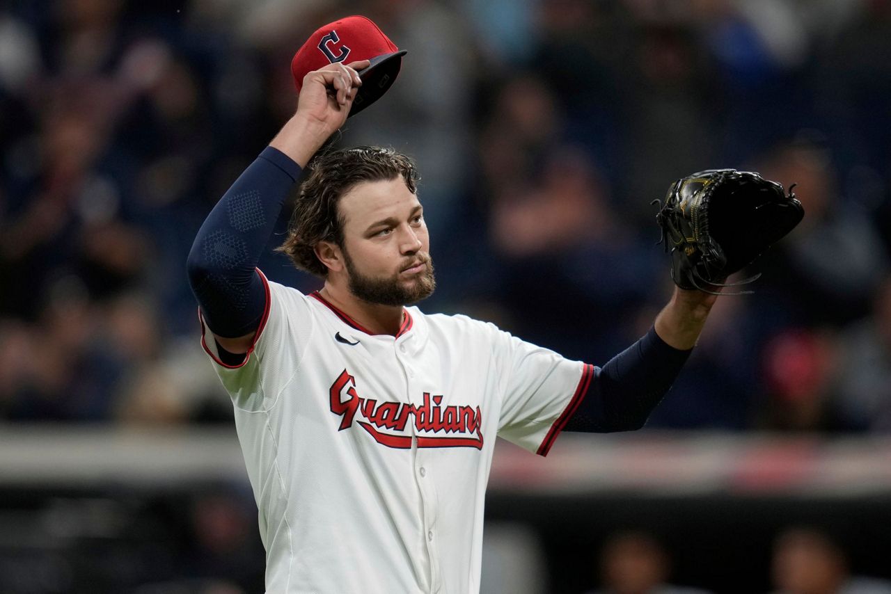 Guardians pitcher Slade Cecconi throws 7 no-hit innings against Royals ...