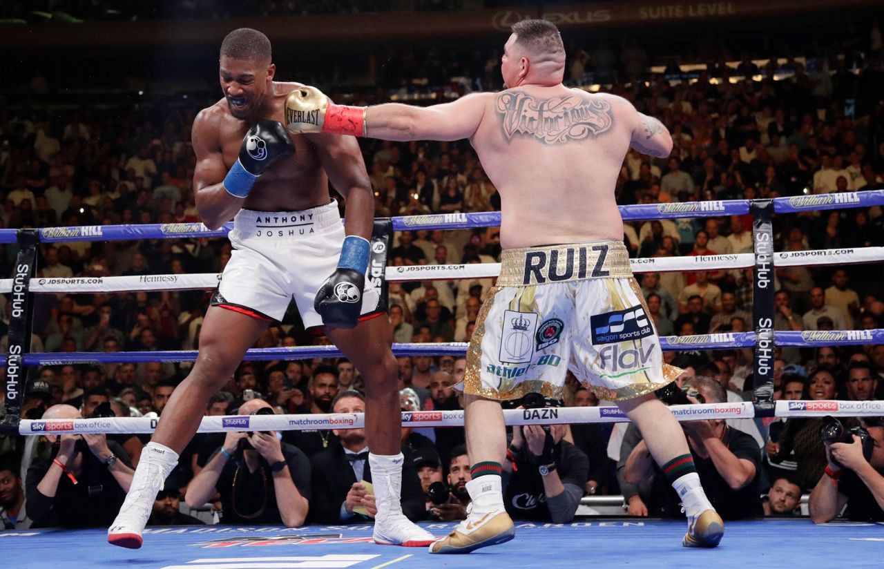Ruiz stuns Joshua for heavyweight title at MSG