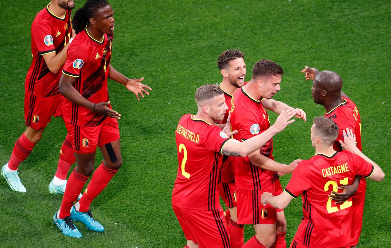 Lukaku sends message to Eriksen as Belgium wins at Euro 2020