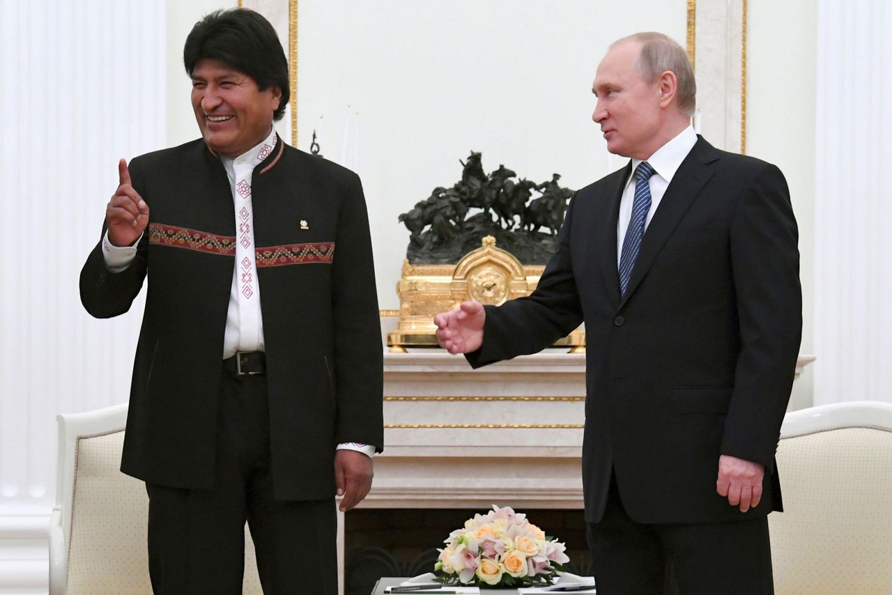 Bolivian president visits Russia to discuss expanding ties