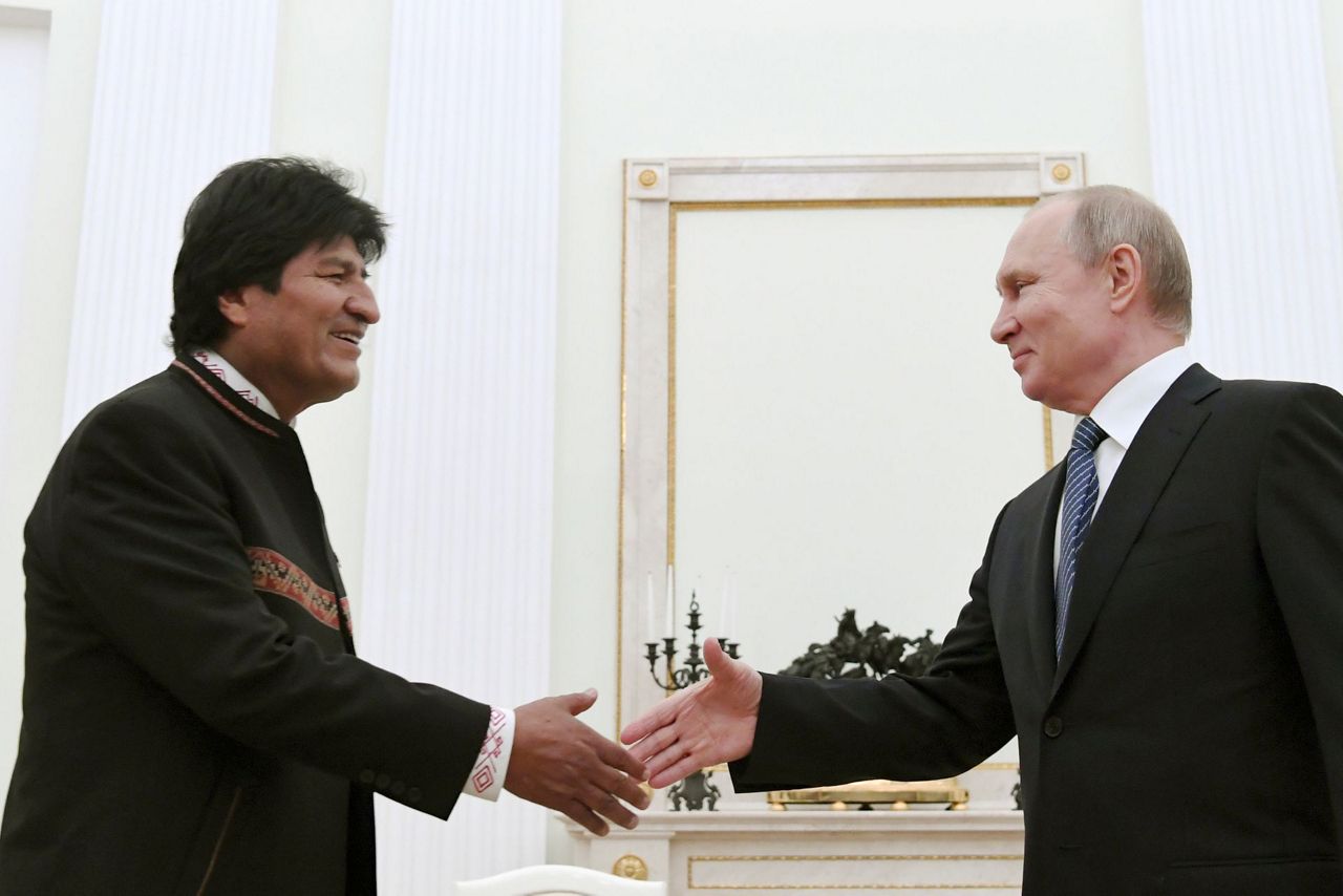 Bolivian president visits Russia to discuss expanding ties