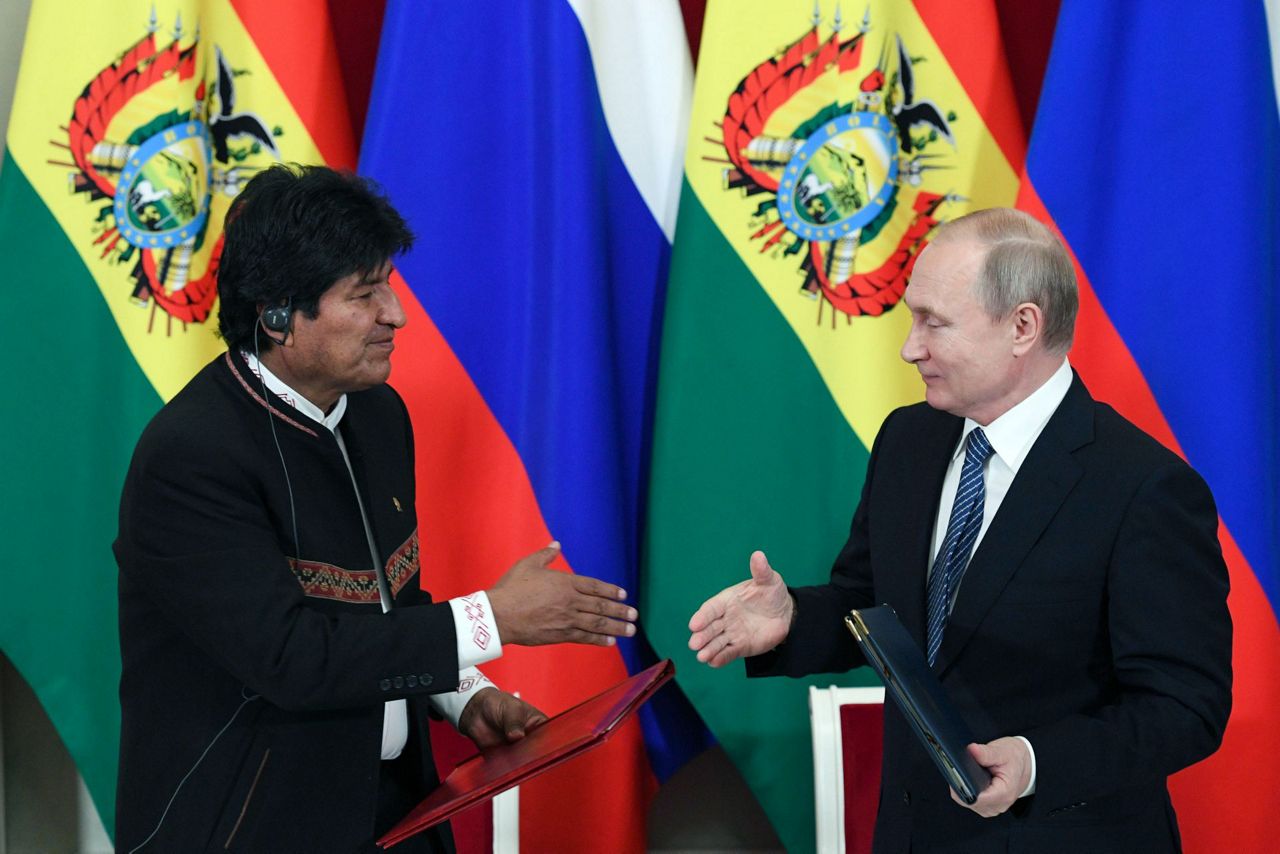 Bolivian president visits Russia to discuss expanding ties