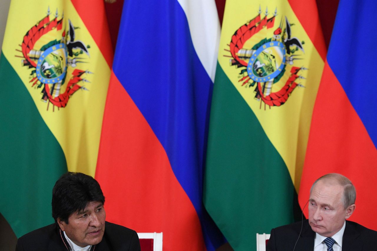 Bolivian president visits Russia to discuss expanding ties