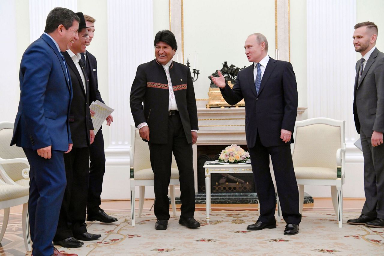 Bolivian president visits Russia to discuss expanding ties
