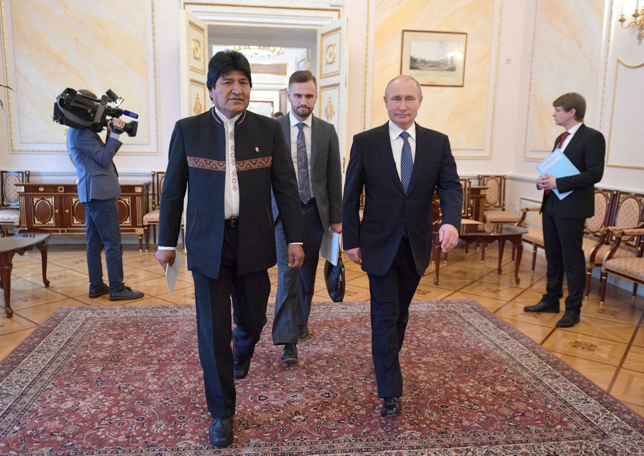 Bolivian president visits Russia to discuss expanding ties