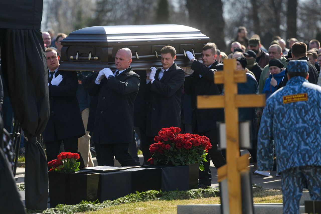 Russia identifies Ukrainian suspect in war blogger's killing