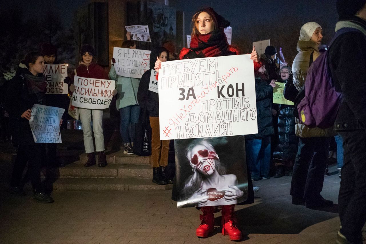 Russia presents long-awaited domestic violence bill