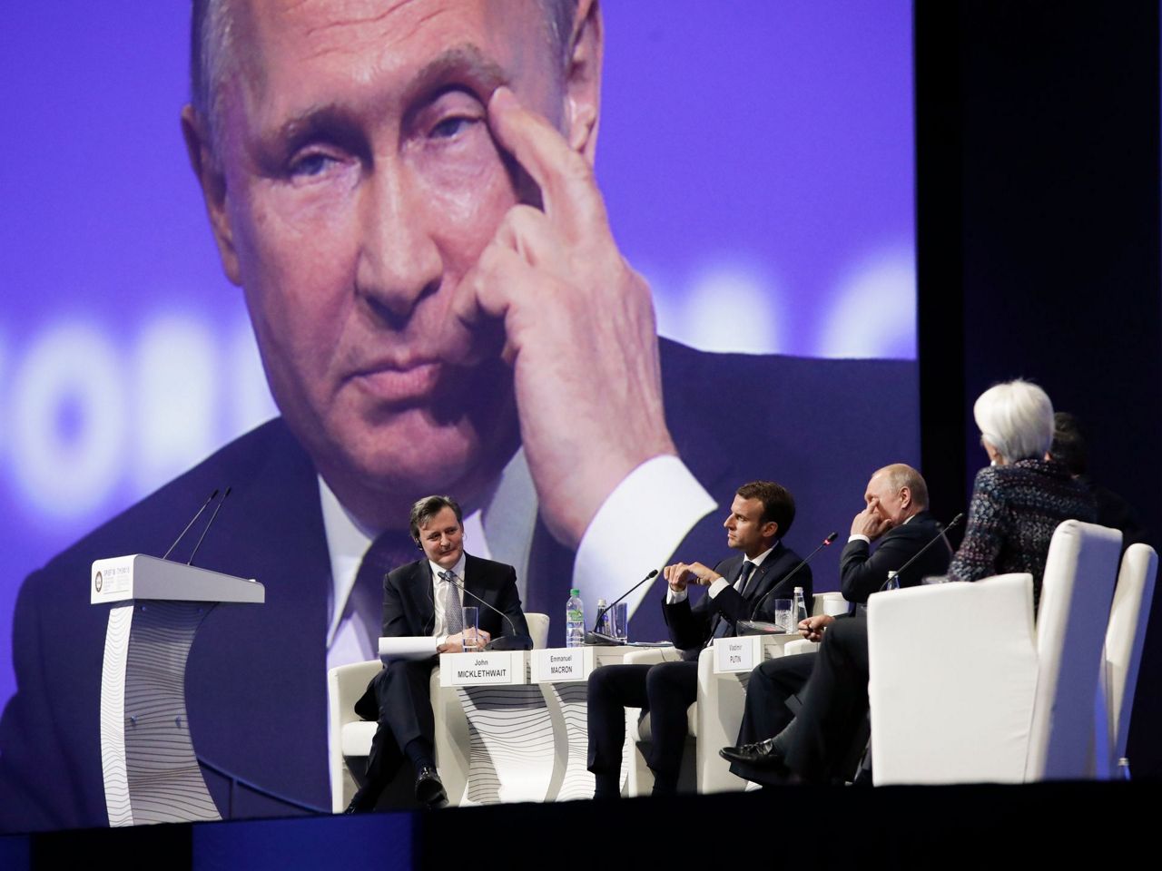 Putin says sanctions cause the global economy to suffer