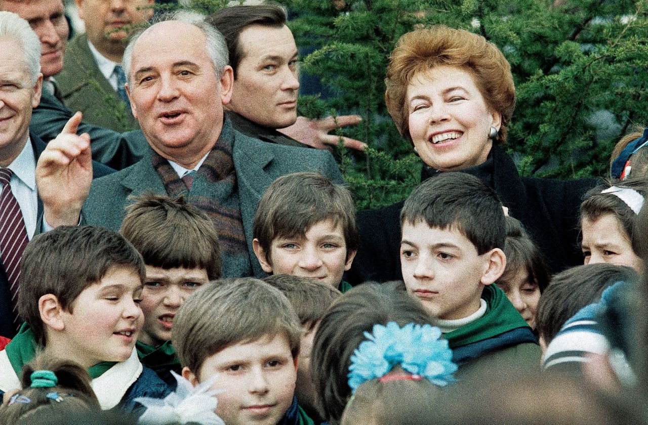 Gorbachev's marriage, like his politics, broke the mold