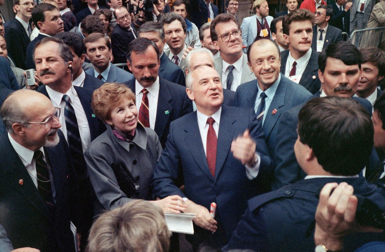 Gorbachev's marriage, like his politics, broke the mold