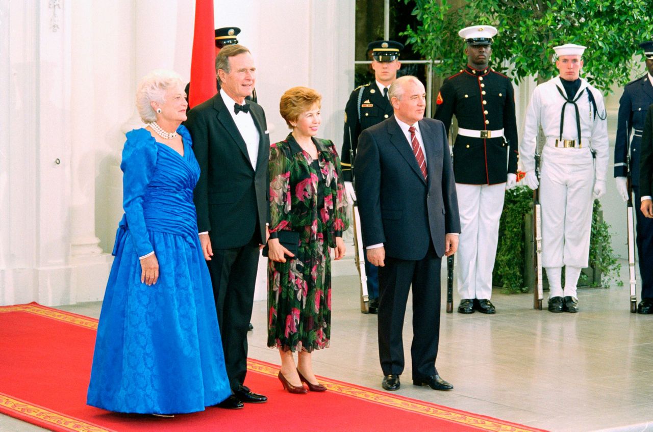 Gorbachev's marriage, like his politics, broke the mold