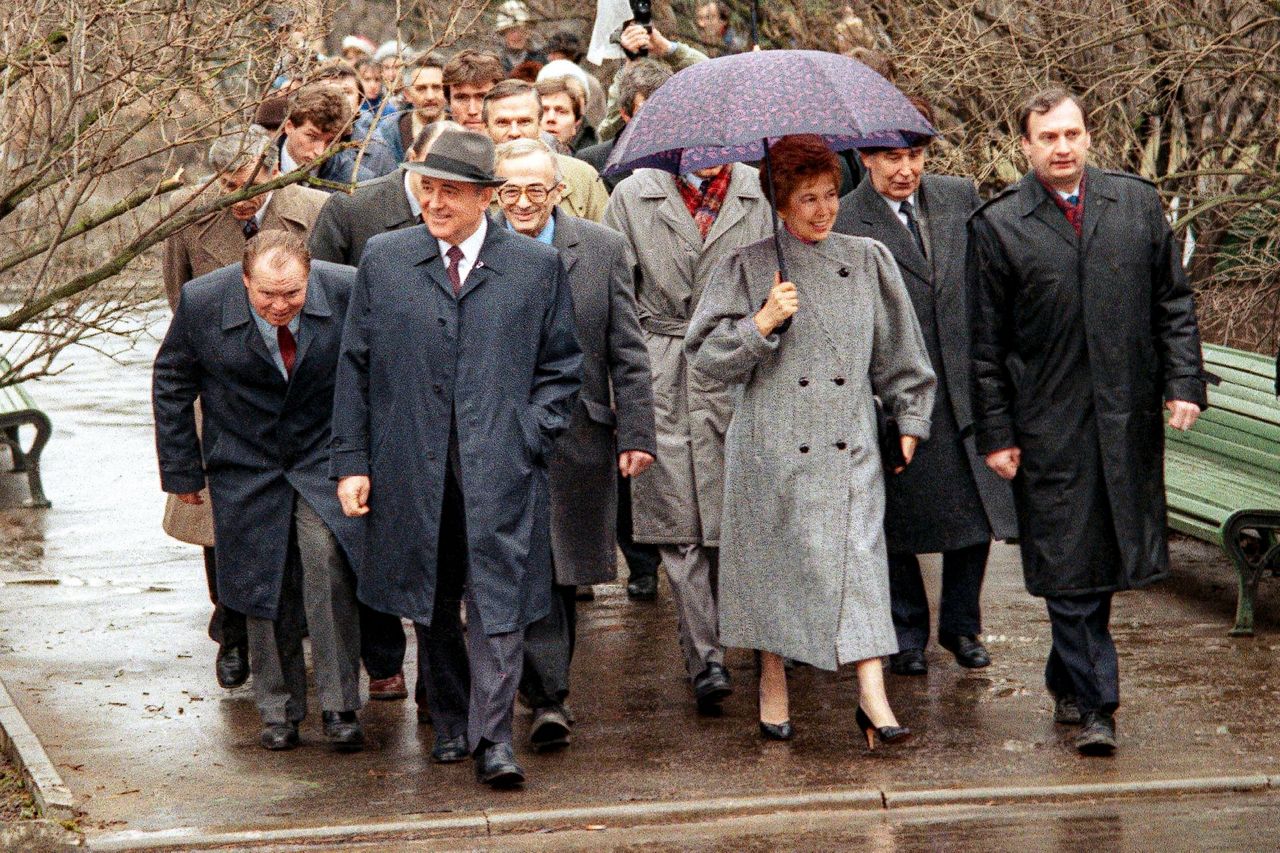 Gorbachev's marriage, like his politics, broke the mold