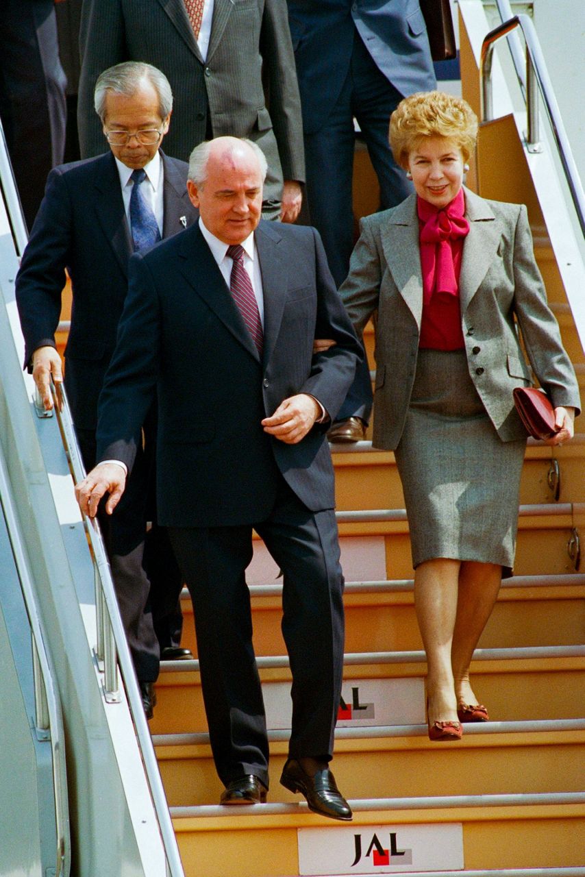 Gorbachev's marriage, like his politics, broke the mold