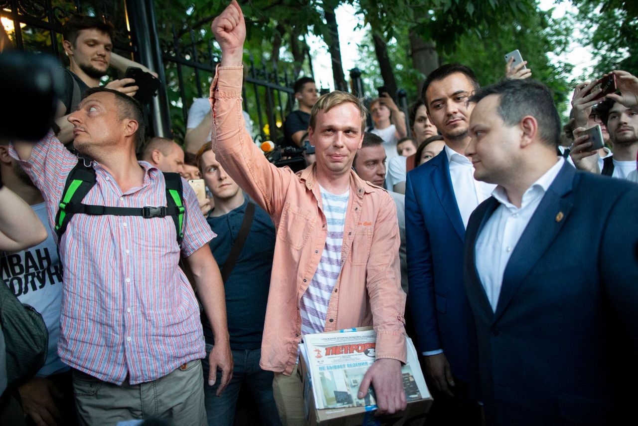 Russian parliament speaker concerned about journalist's case