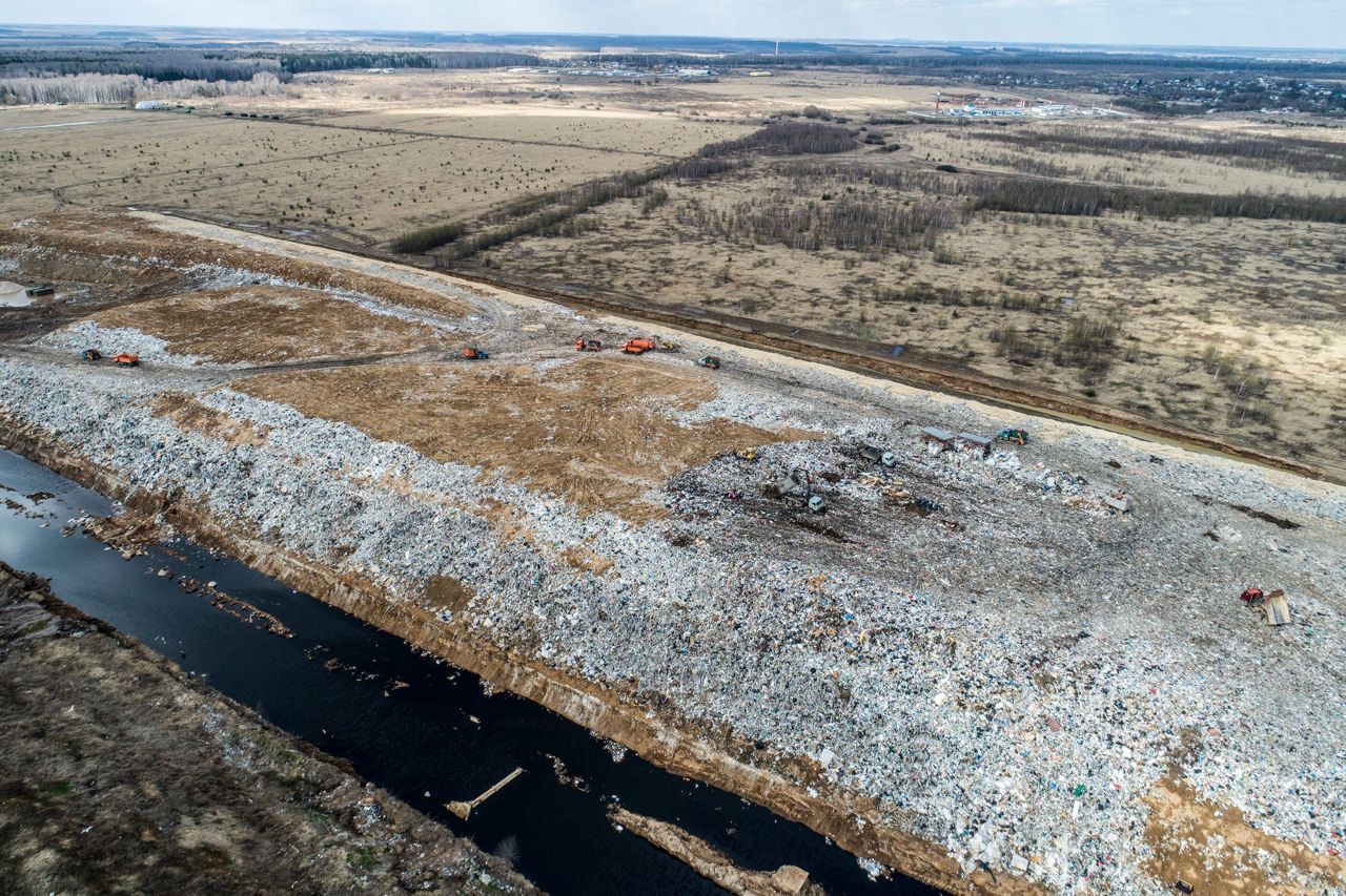 A big stink erupts over landfills ringing Russia's capital