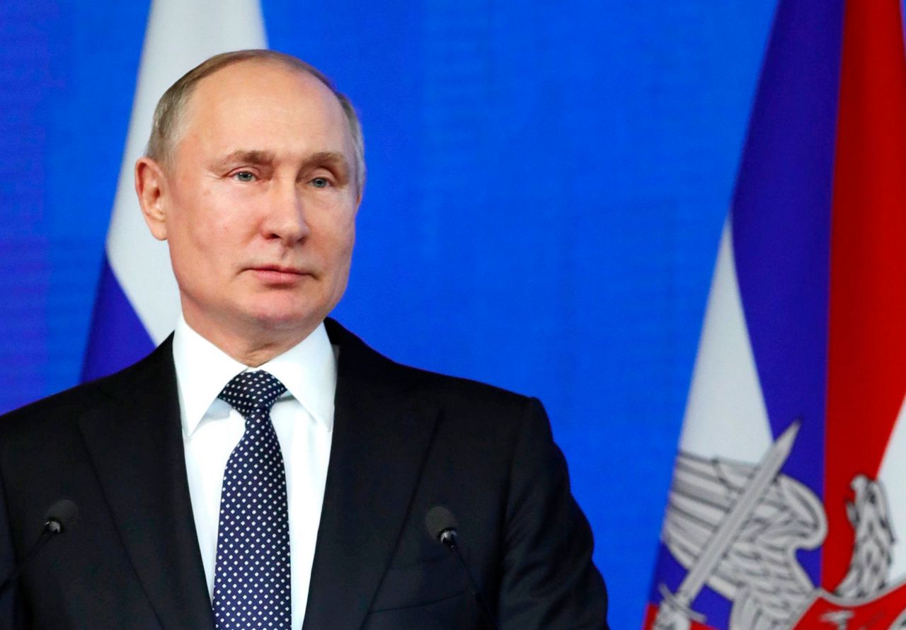 Putin says Russia is leading world in hypersonic weapons