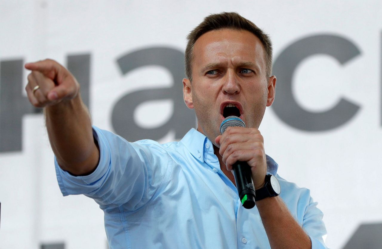 Russian opposition leader Navalny 'risks his life every day'