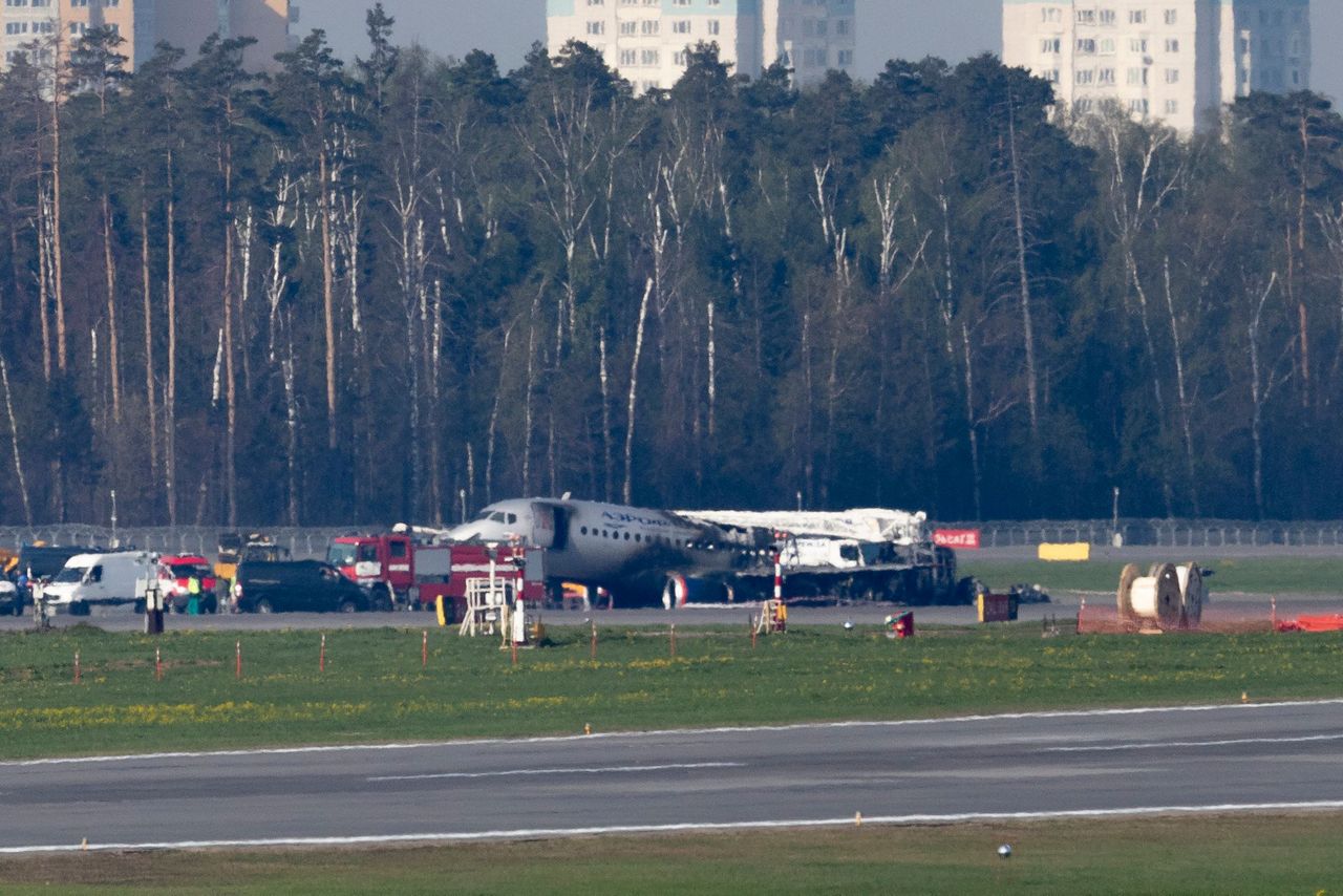 Both flight recorders recovered from burned Russian plane