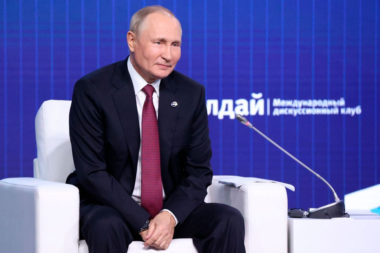 Putin claims West seeks global domination by using Ukraine