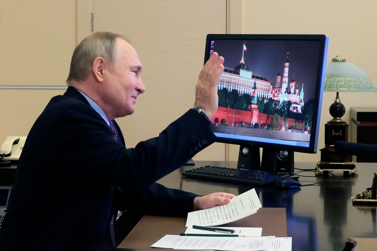 Cornered in Ukraine, Putin spikes annual news conference