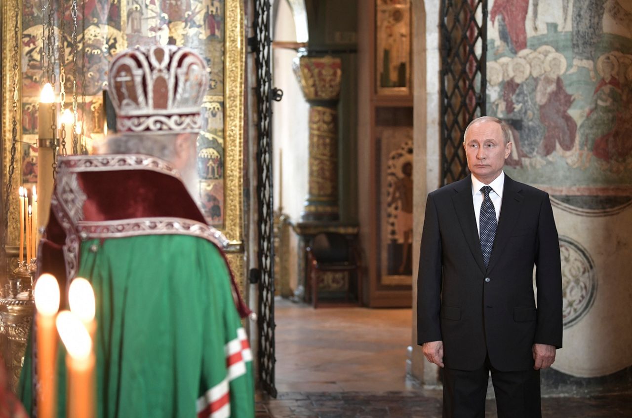 Putin takes oath of office for 4th term as Russian president