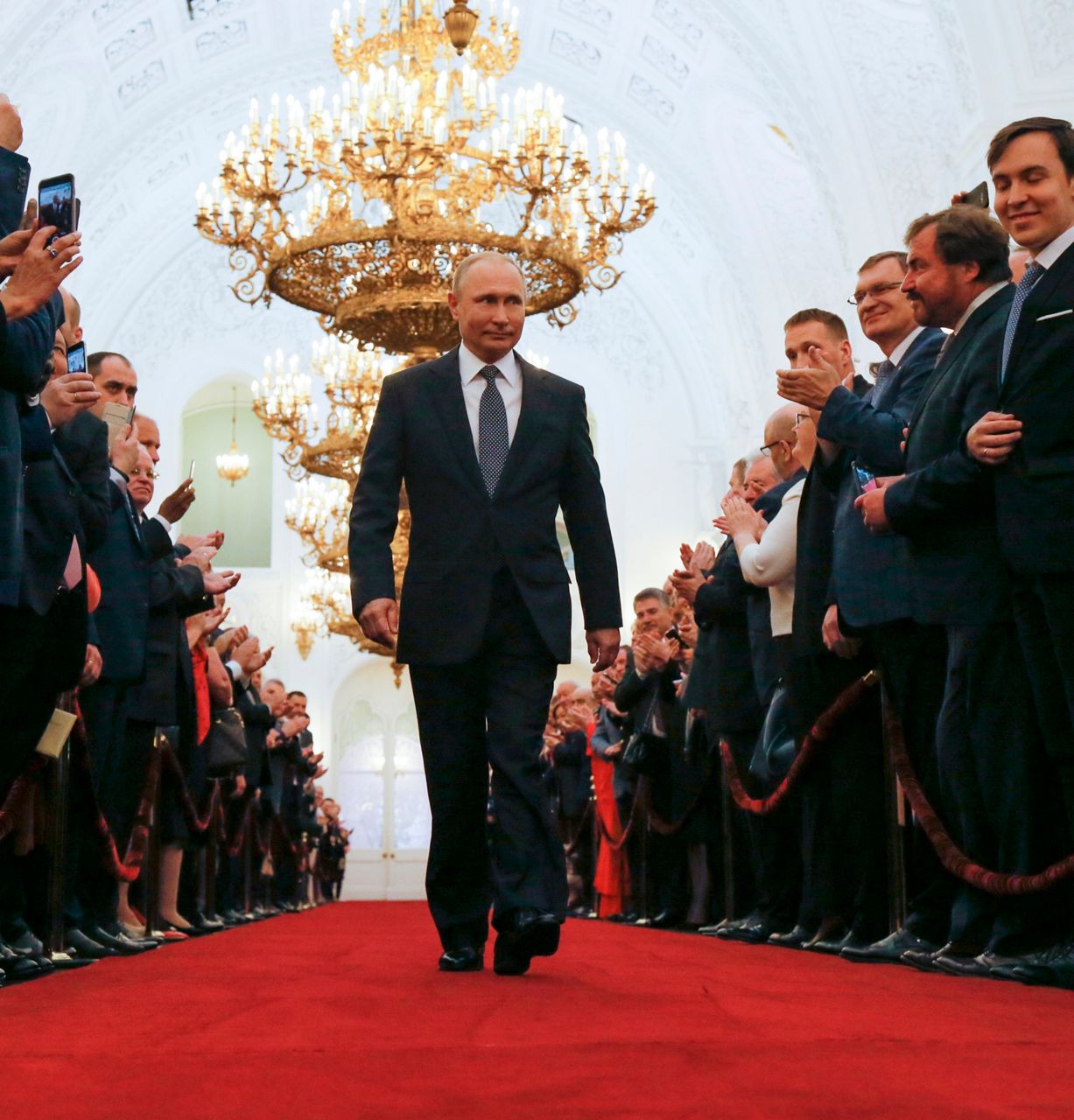 Putin takes oath of office for 4th term as Russian president