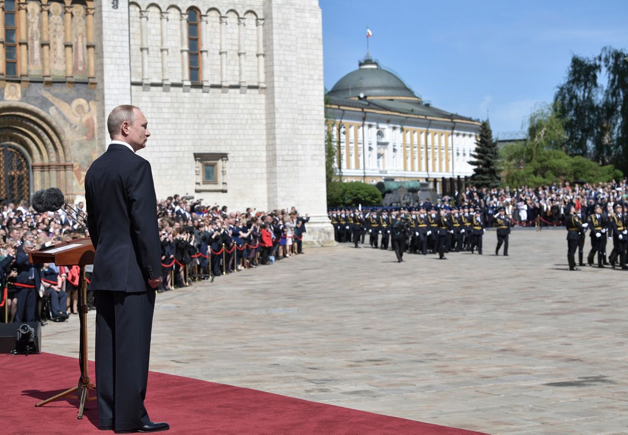 Putin takes oath of office for 4th term as Russian president