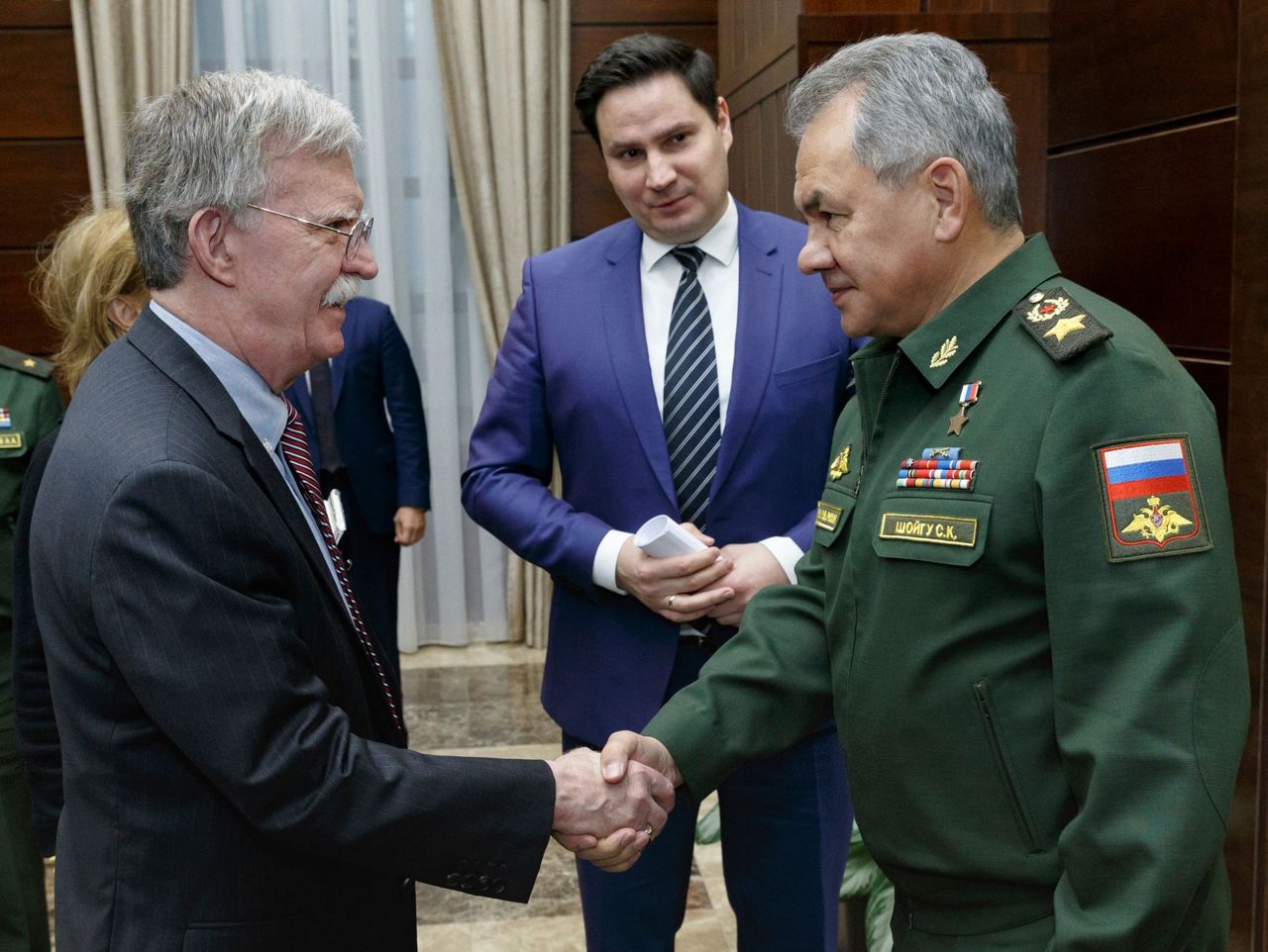 Trump's adviser meets Russian defense minister in Moscow