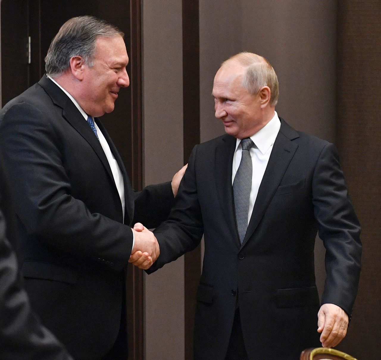 The Latest: US secretary of state arrives in Russia