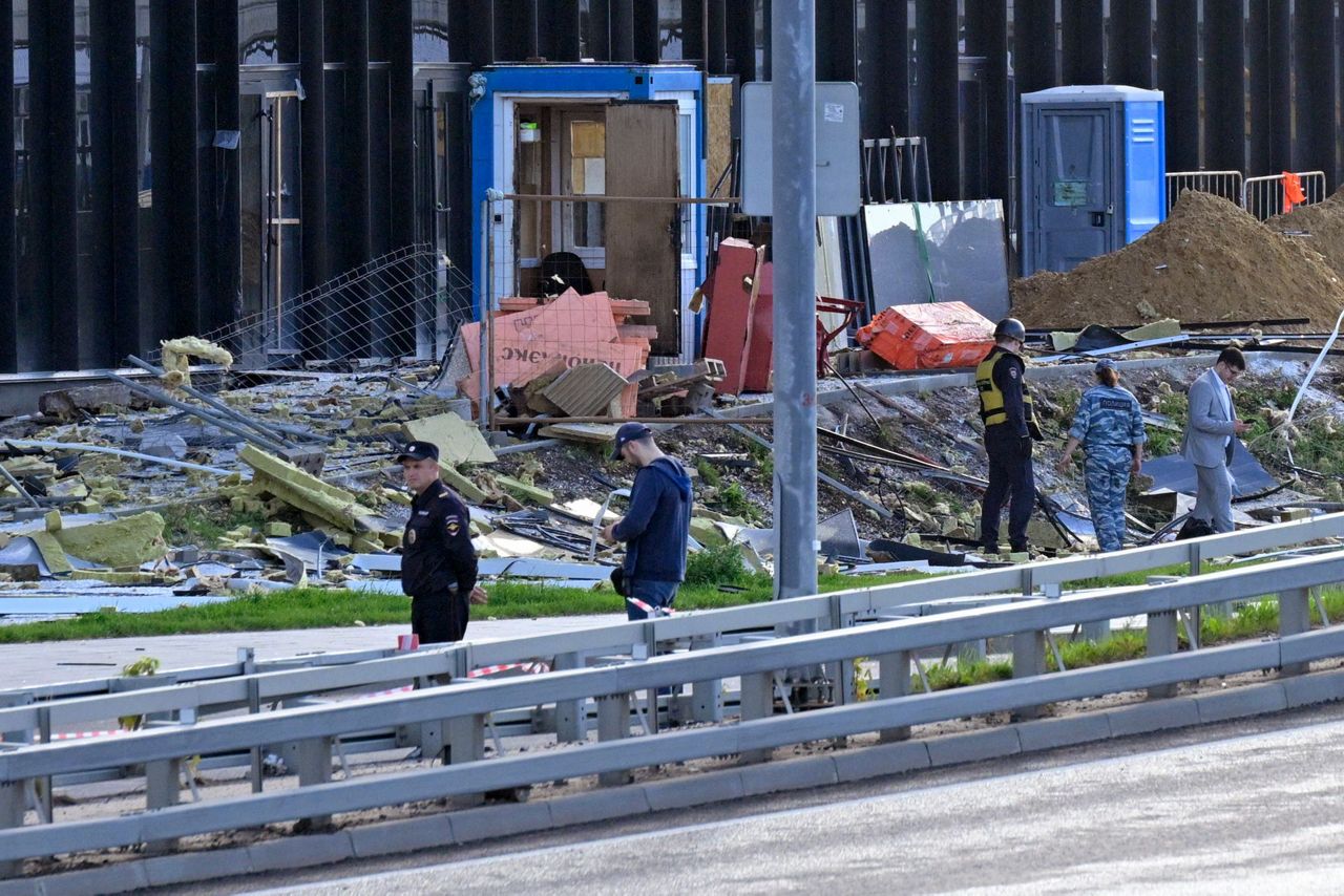 Russia says Moscow and Crimea hit by Ukrainian drones while Russian ...