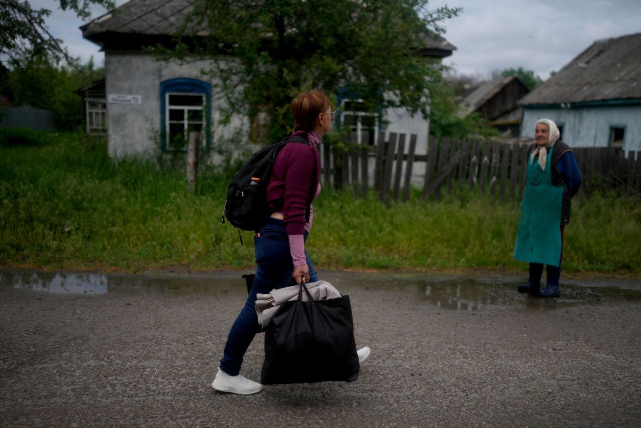 In Ukraine, broken lives in a broken house, just one of many