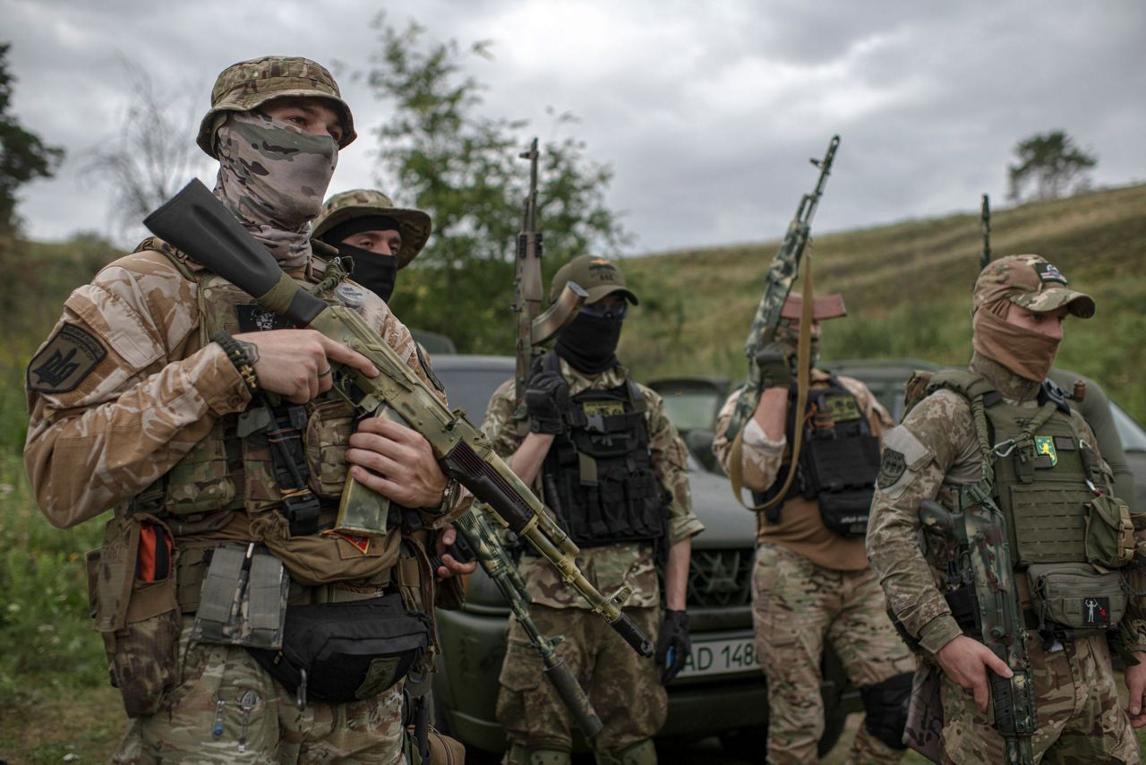 Rival Chechen fighters take war to battlefields of Ukraine