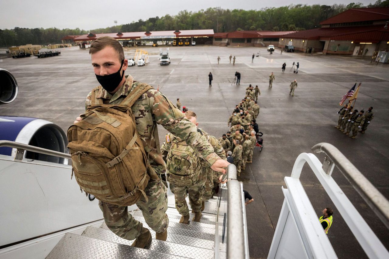 More US troops deploy overseas in wake of Ukraine invasion