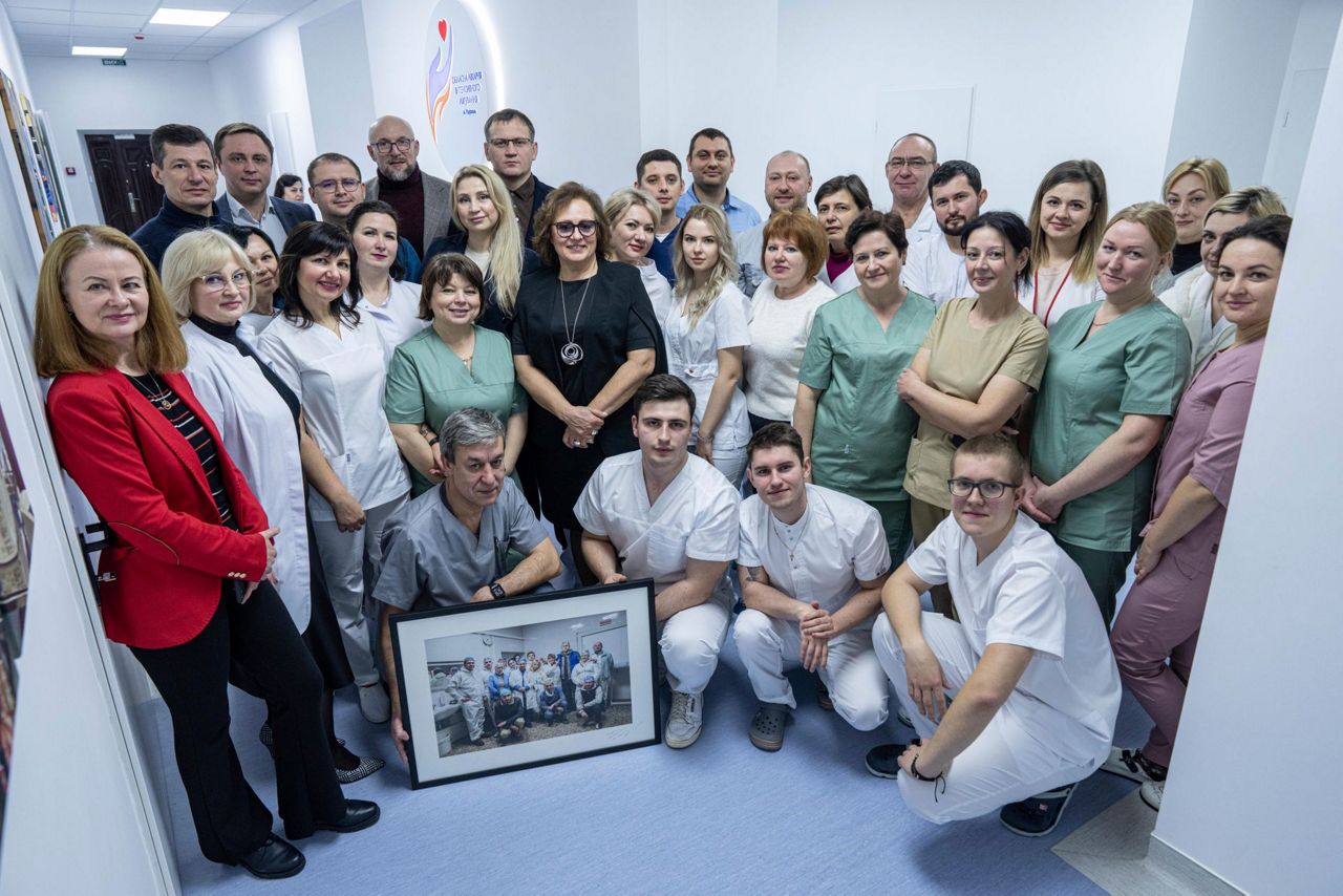 Ukraine: Doctors from occupied city open hospital in Kyiv