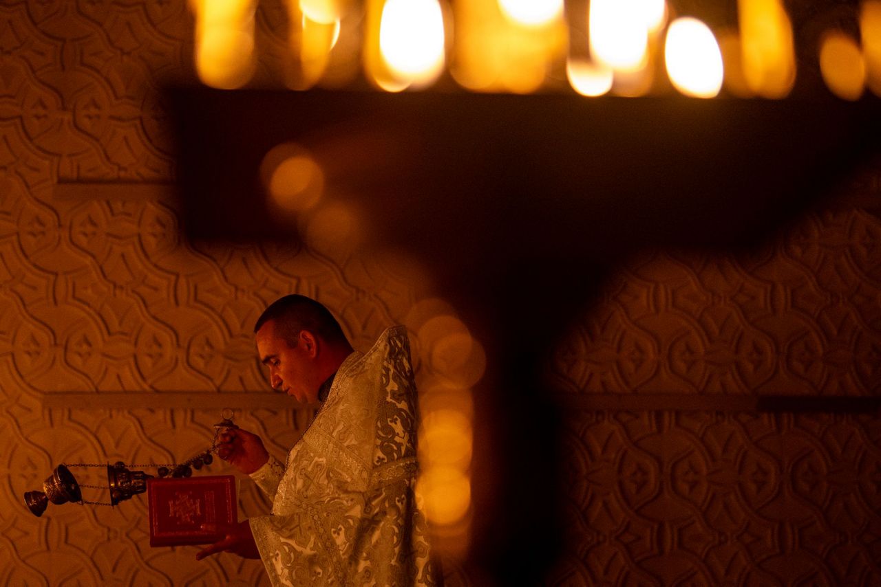 Ukraine marks its third Easter at war under fire from Russian drones