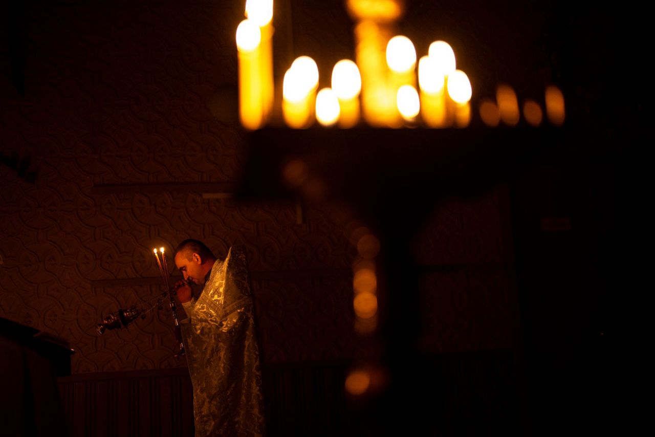 Ukraine marks its third Easter at war under fire from Russian drones