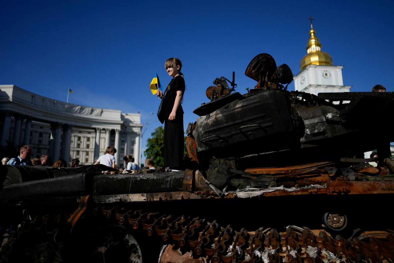 War-damaged Russian tanks to go on display in Polish square