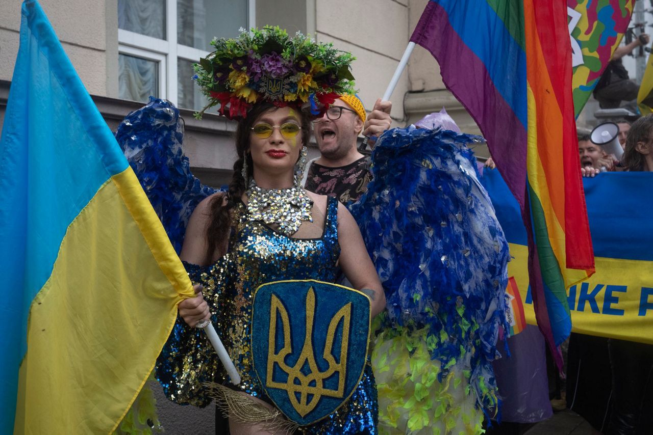 LGBT soldiers in Ukraine hope their service is changing attitudes as ...