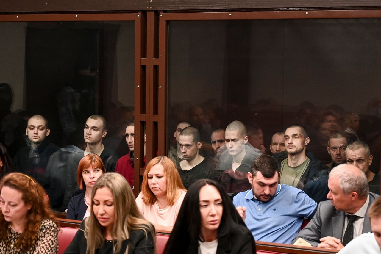 Captured Ukrainian soldiers face trial in Russia