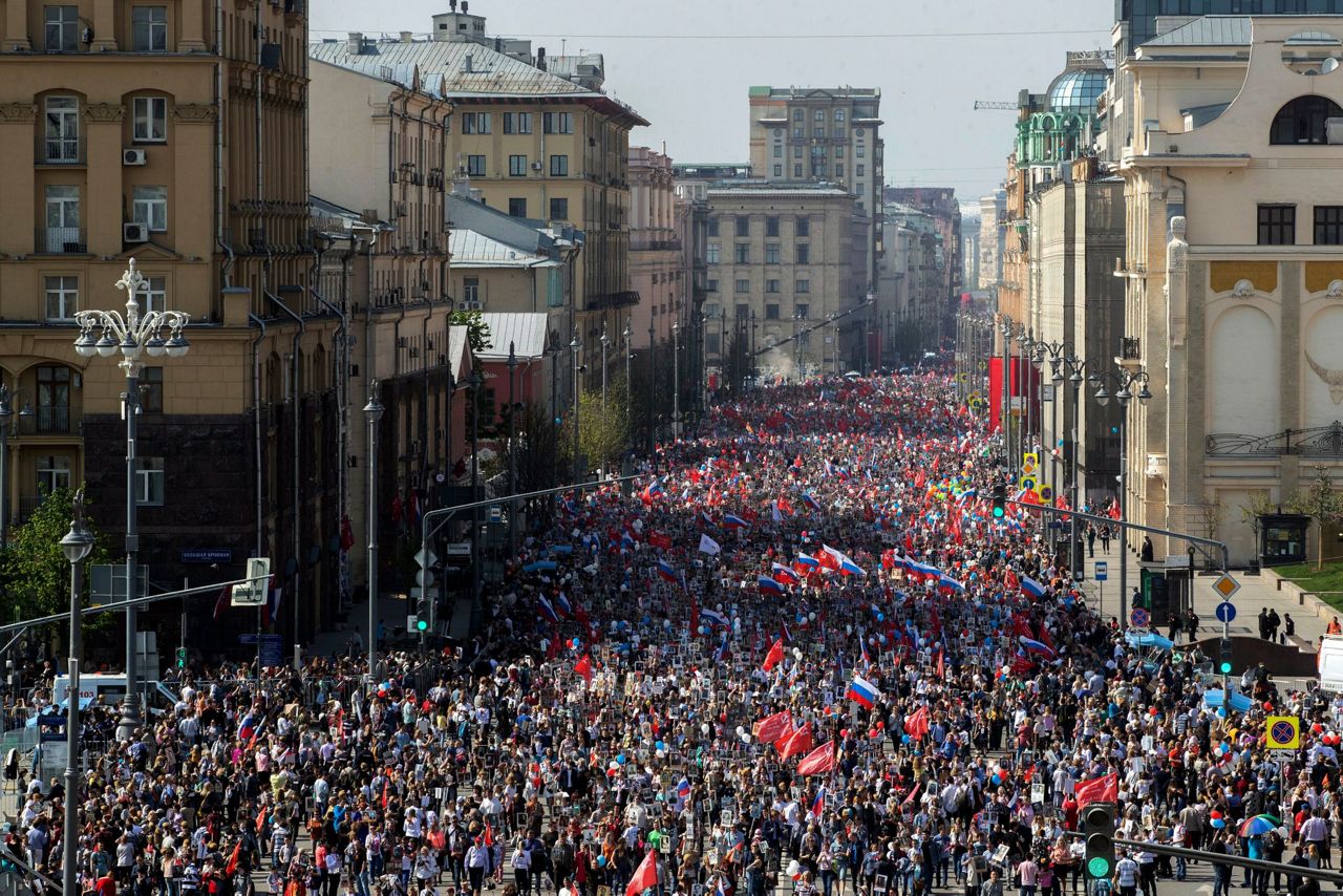 Putin on Victory Day: Russian military to be strengthened