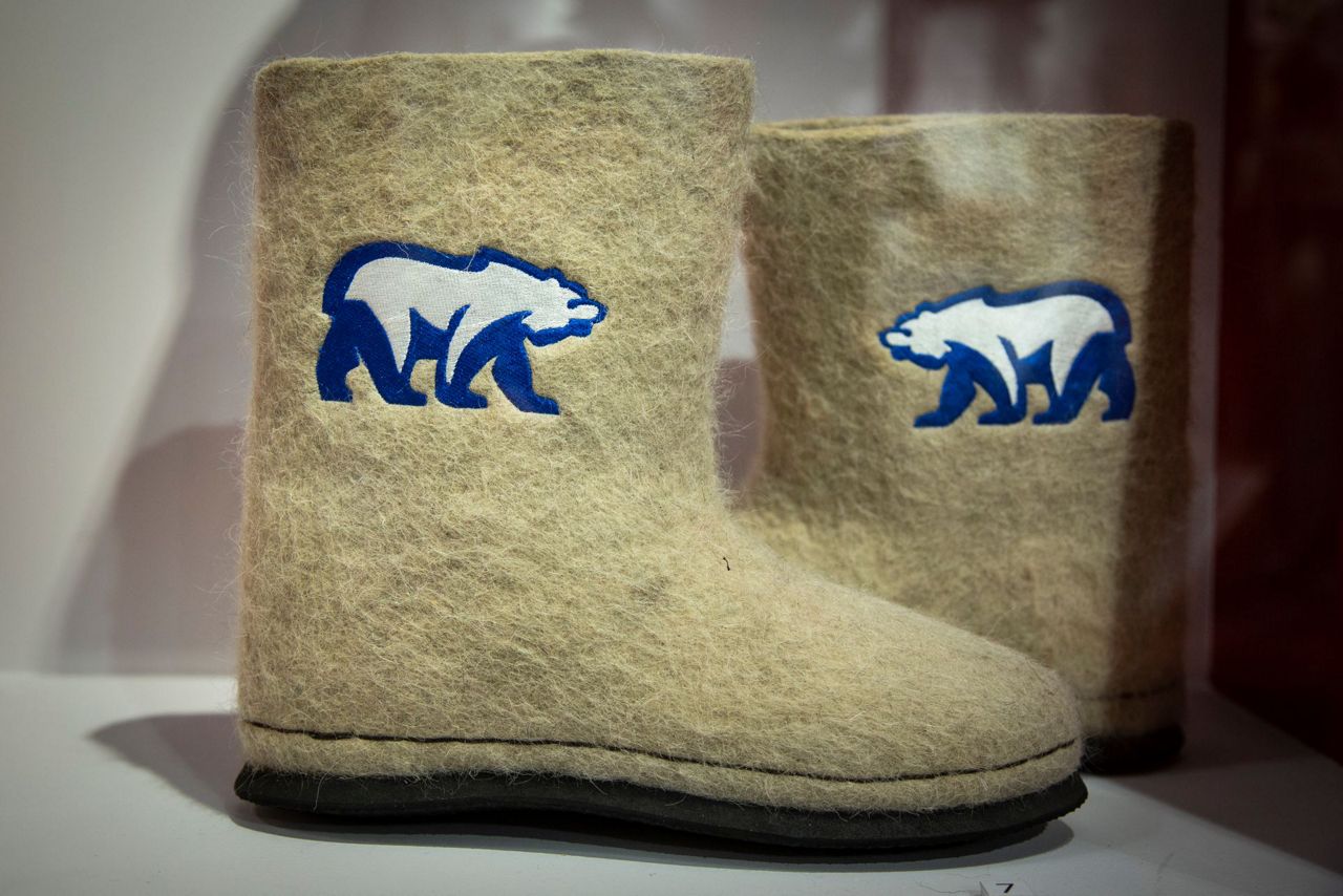 AP PHOTOS: Russians keep alive winter boots tradition