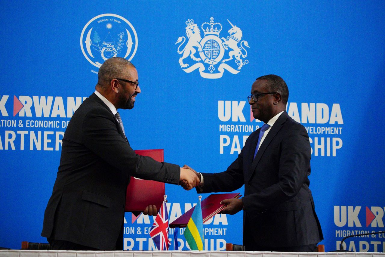 Britain and Rwanda strike a new treaty in efforts to revive asylum plan ...