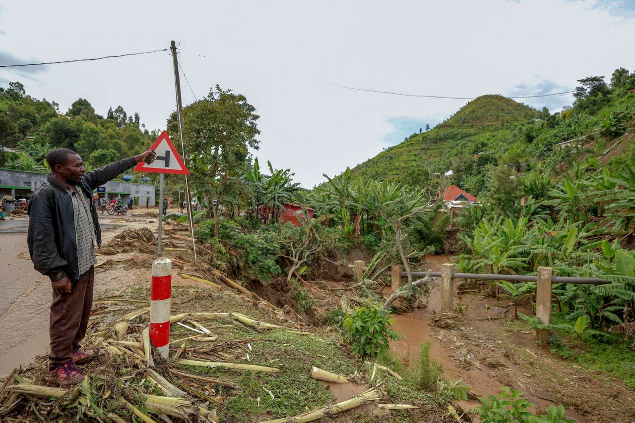 Floods amid heavy rainfall kill more than 100 in Rwanda
