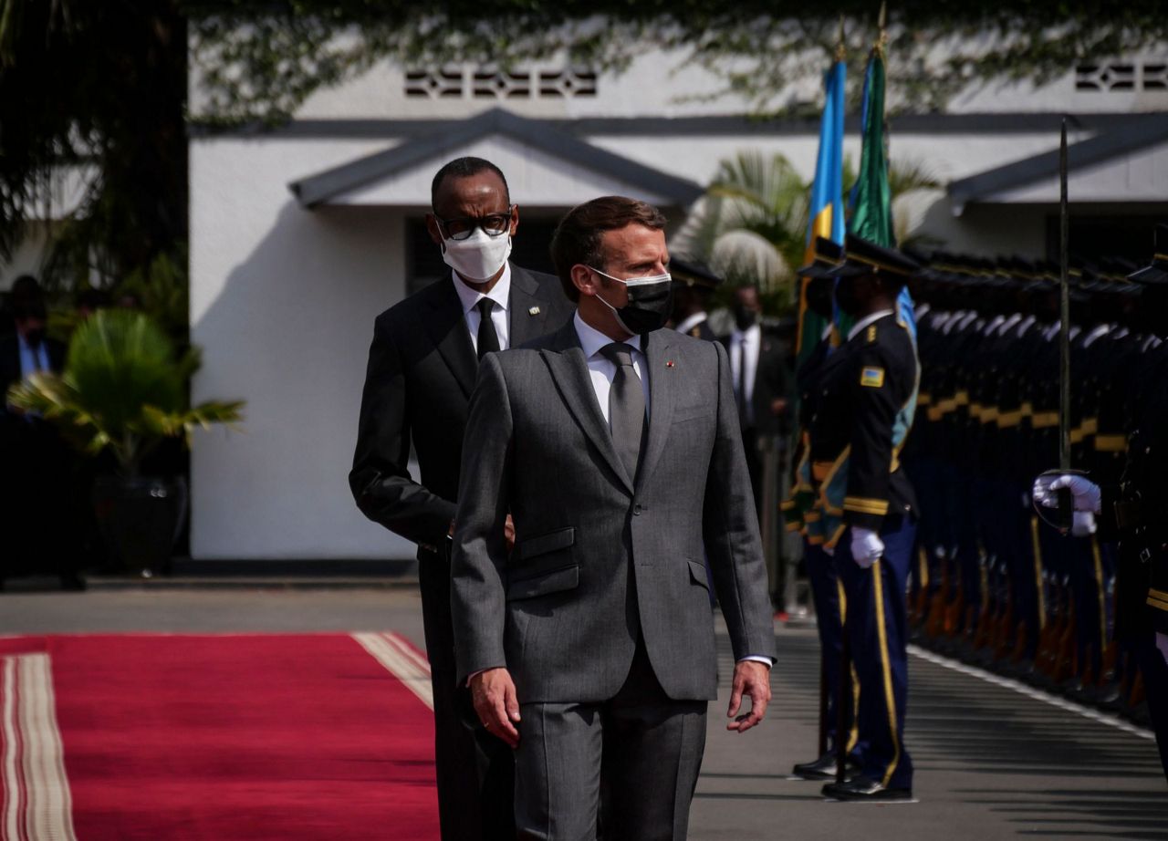 France's Macron visits Rwanda as relations improve
