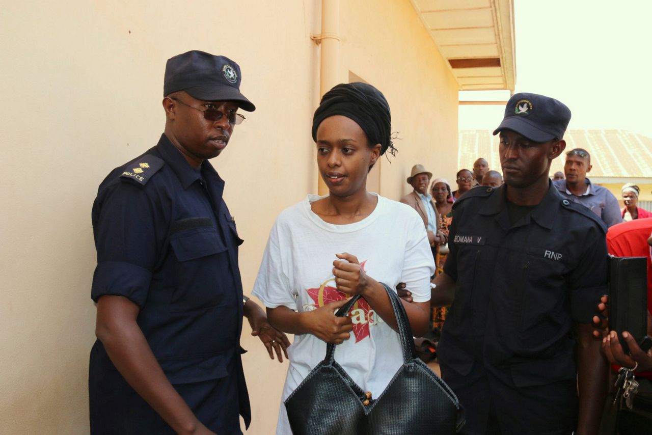 Rwandan ex-presidential challenger Rwigara freed on bail