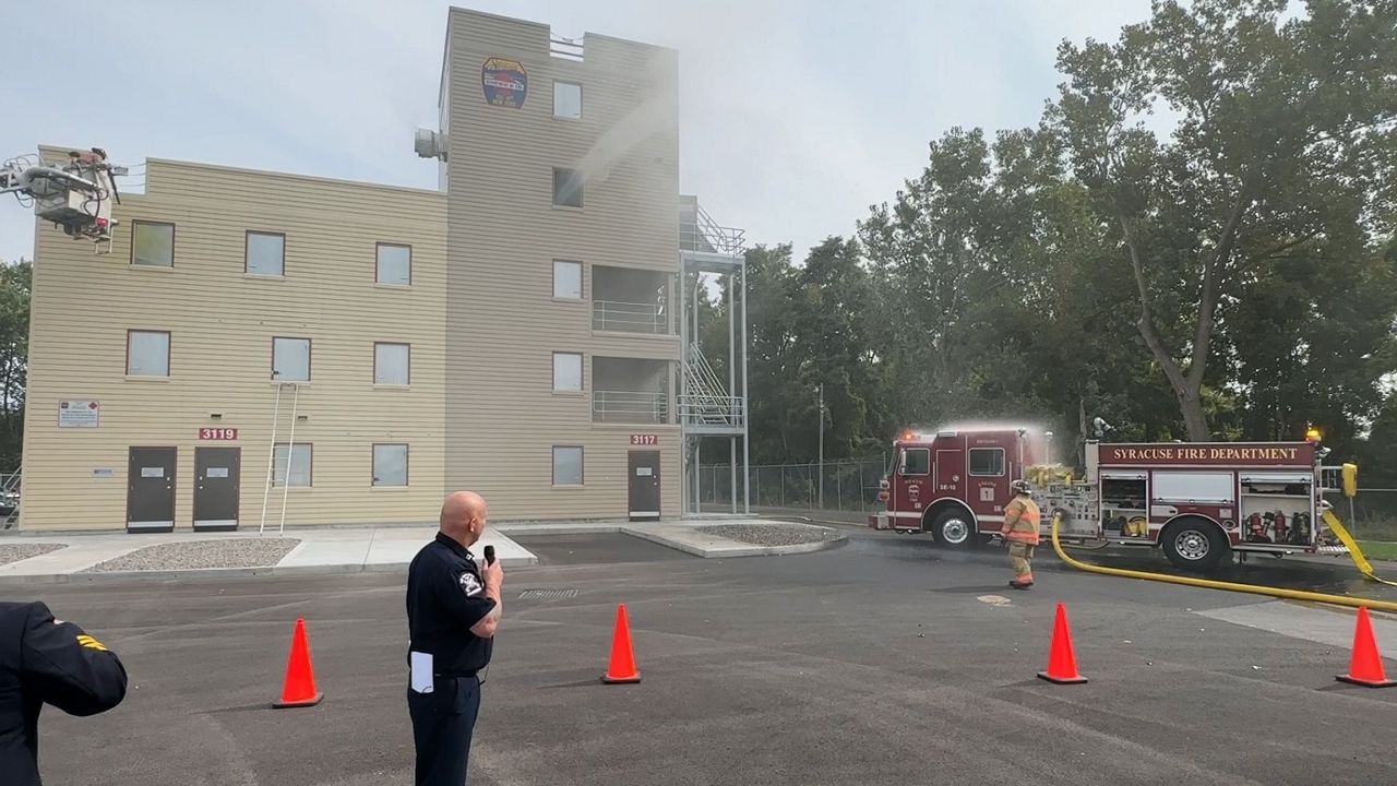 New fire training tower in Syracuse