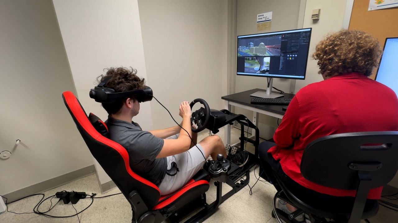 SUNY Poly VR driving simulator looks to increase safety